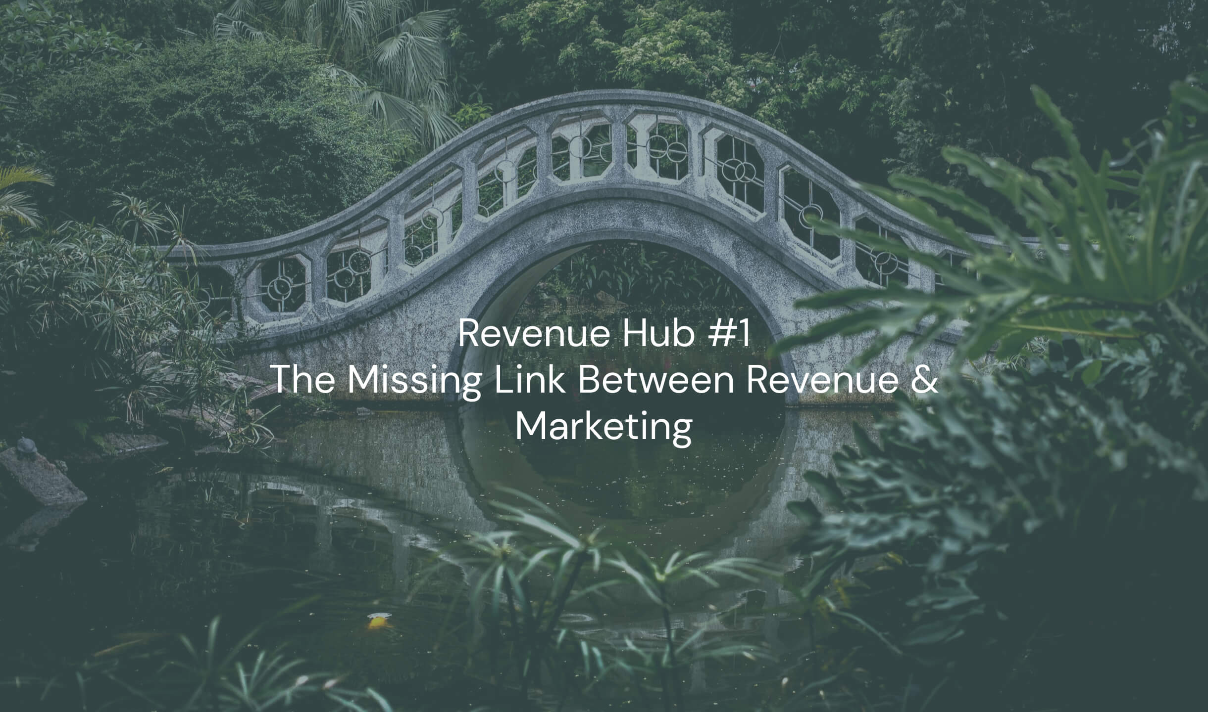 Revenue Hub: Missing Link Between Revenue & Marketing - Userguest